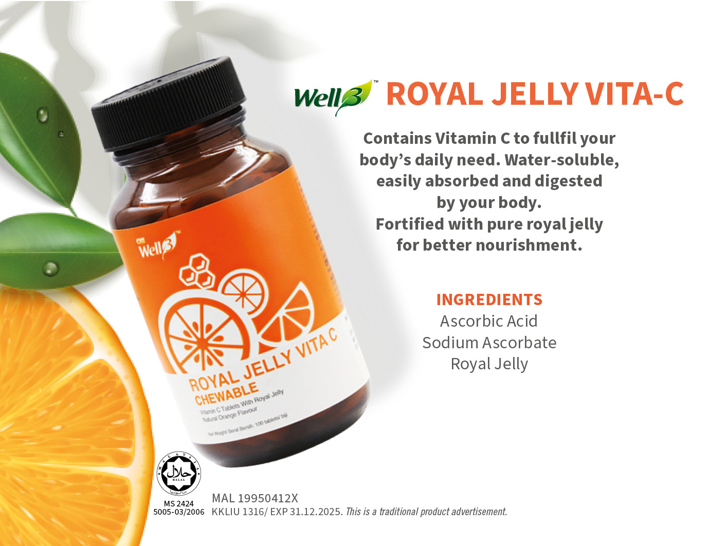 Well3 Royal Jelly Vita-C